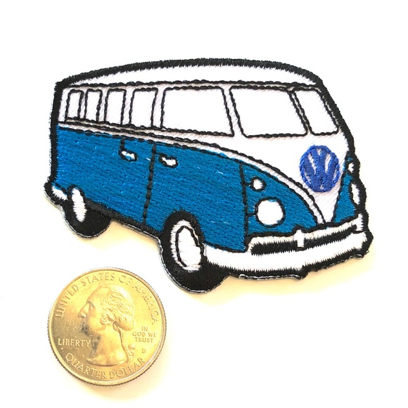 Accessories | Hippie Van Patch Iron On Vw Bus Tie Die Diy Peace ...